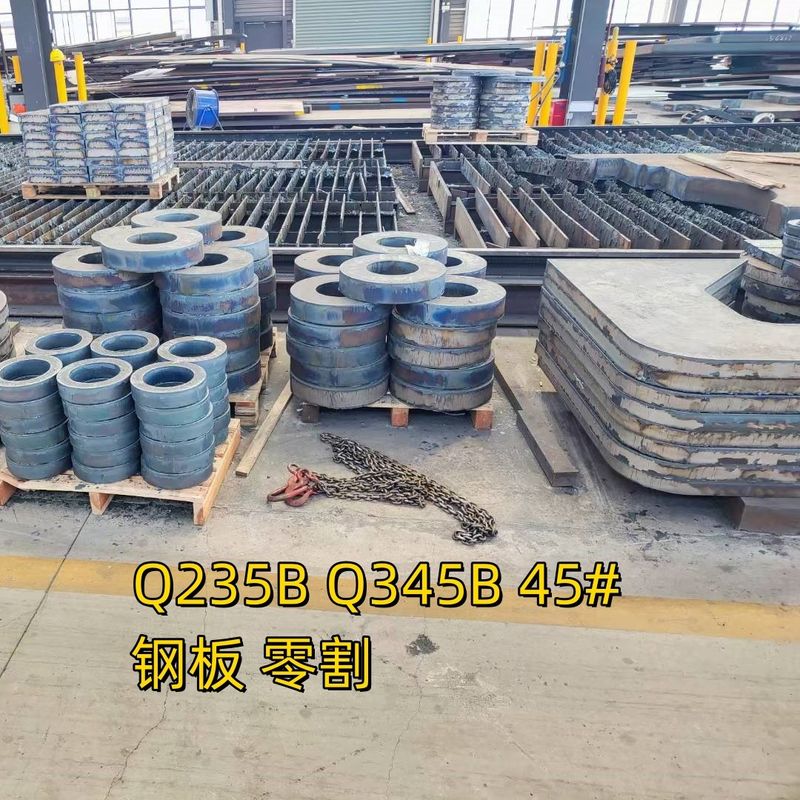 ASTM A36 Q235B SS400 Baja Karbon Plat Baja Ringan Plat Baja Ringan ...