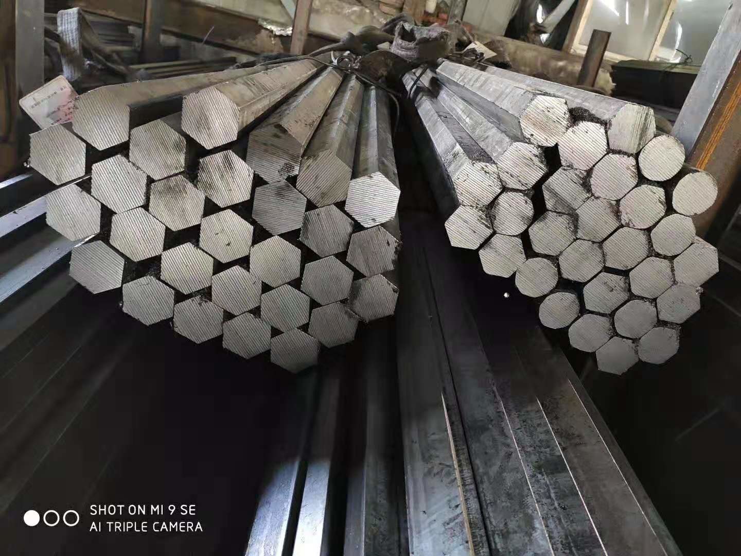 ASTM A1045 S45C Hexagonal Bar, Bar Baja Struktural Dipadamkan Dan Tempered
